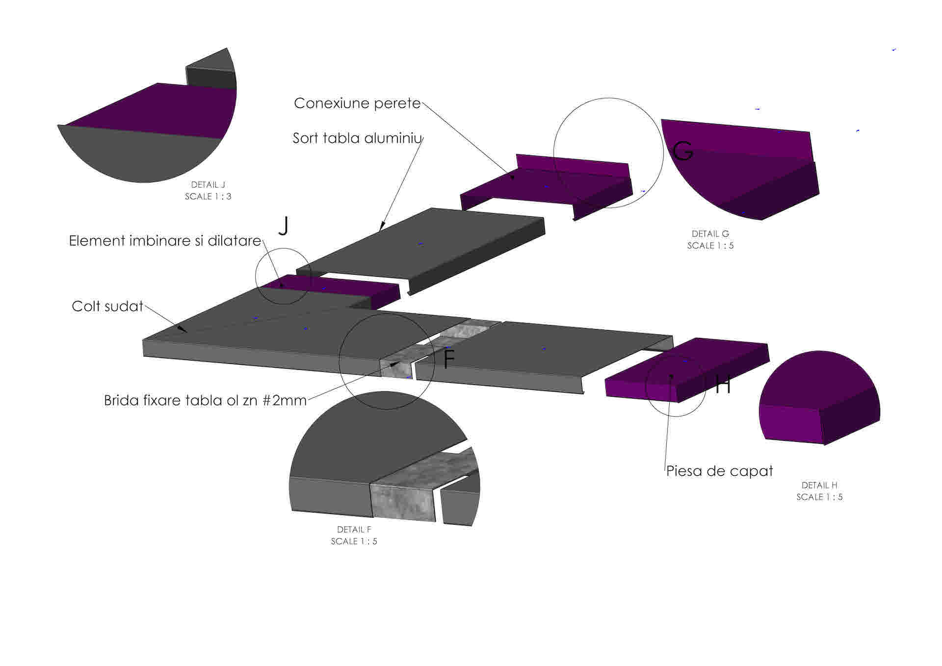 Sort Atice - Aluform
