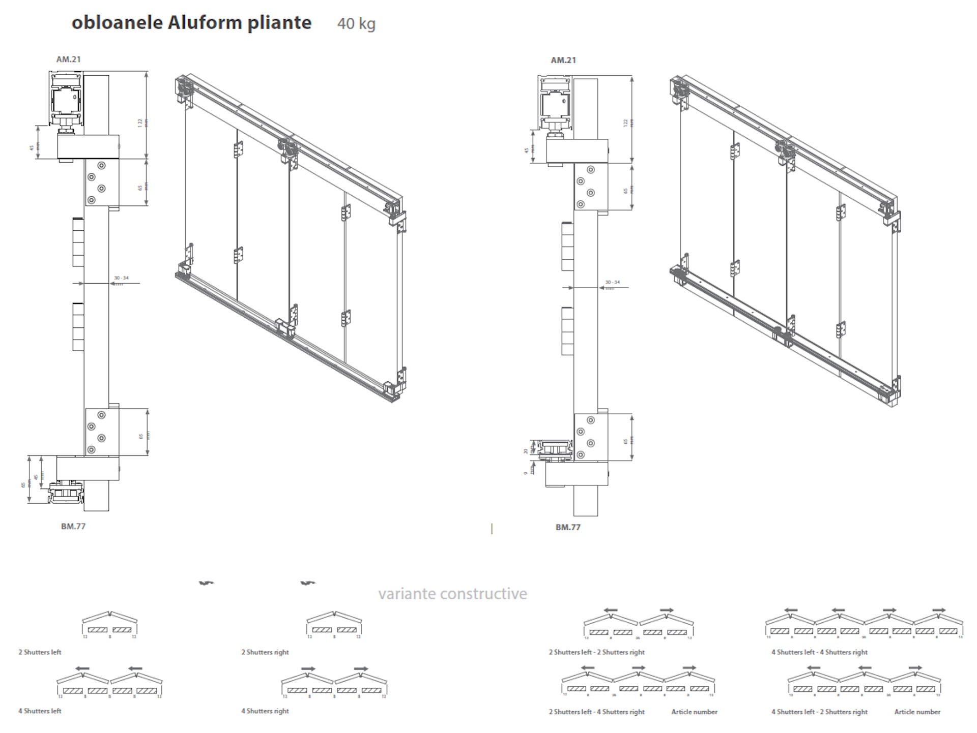 Obloane mobile - Aluform